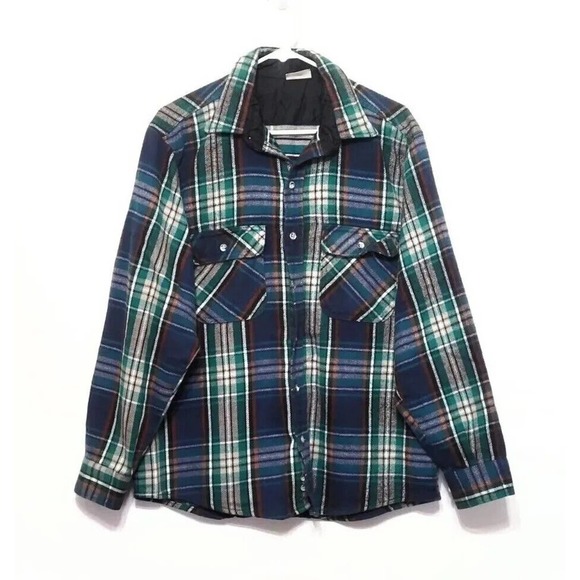 Field & Stream | Shirts | Vintage Field Stream Plaid Flannel Shirt ...